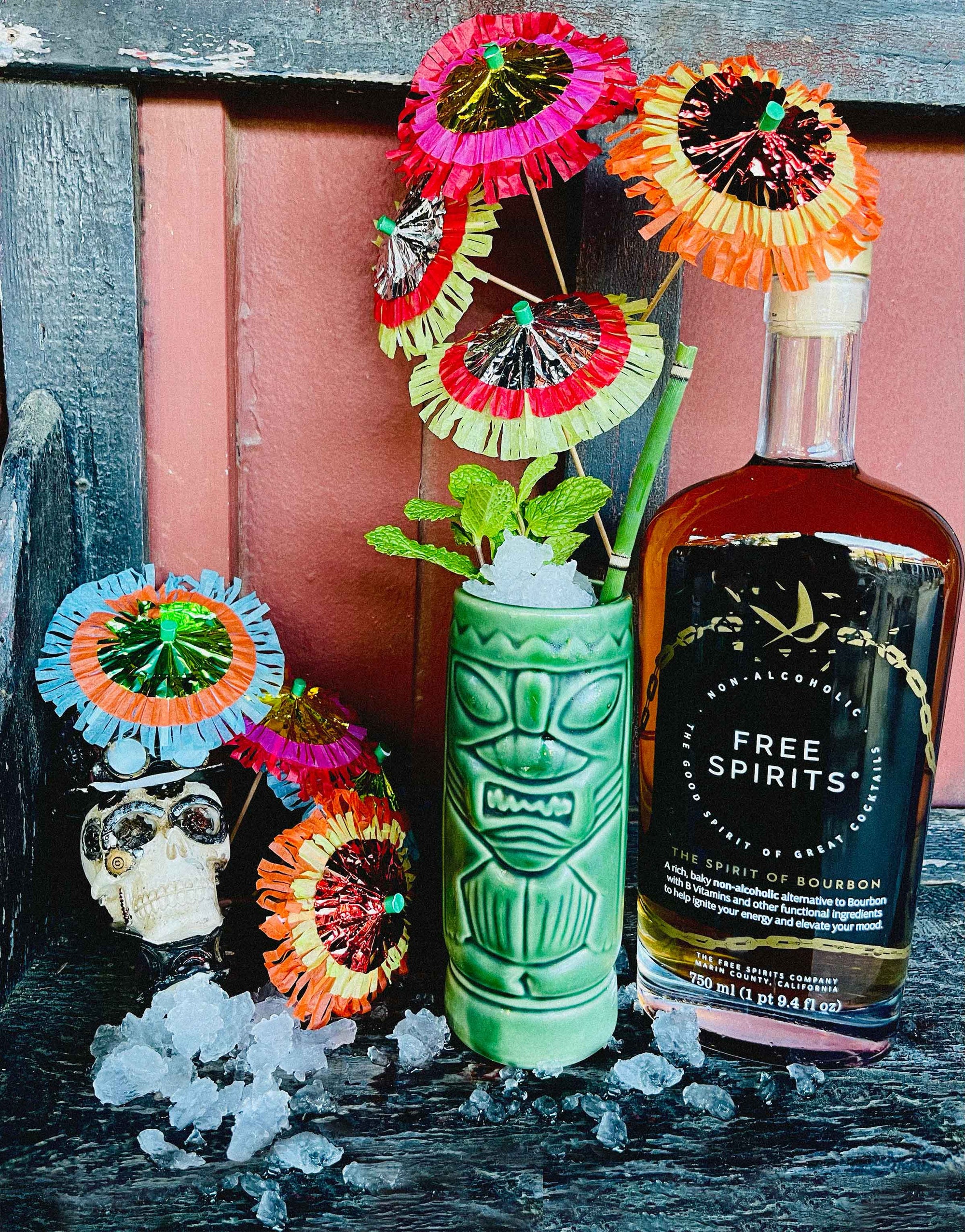 Non-Alcoholic Zombie Cocktail | Free Spirits