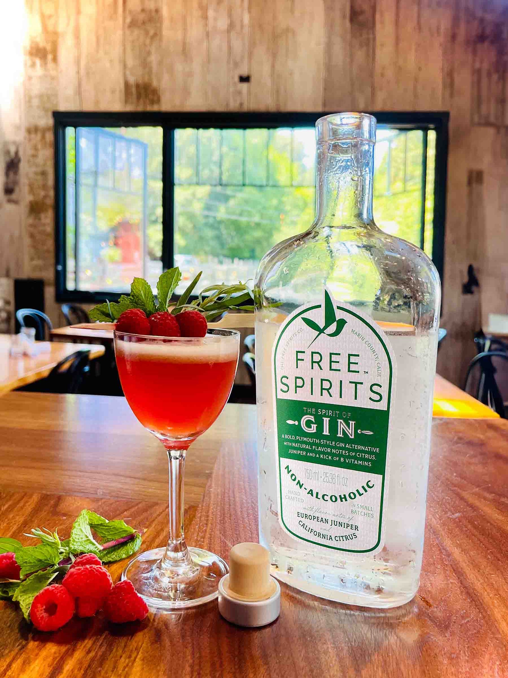 Raspberry Collider - Non-Alocholic Cocktail Recipe | Free Spirits