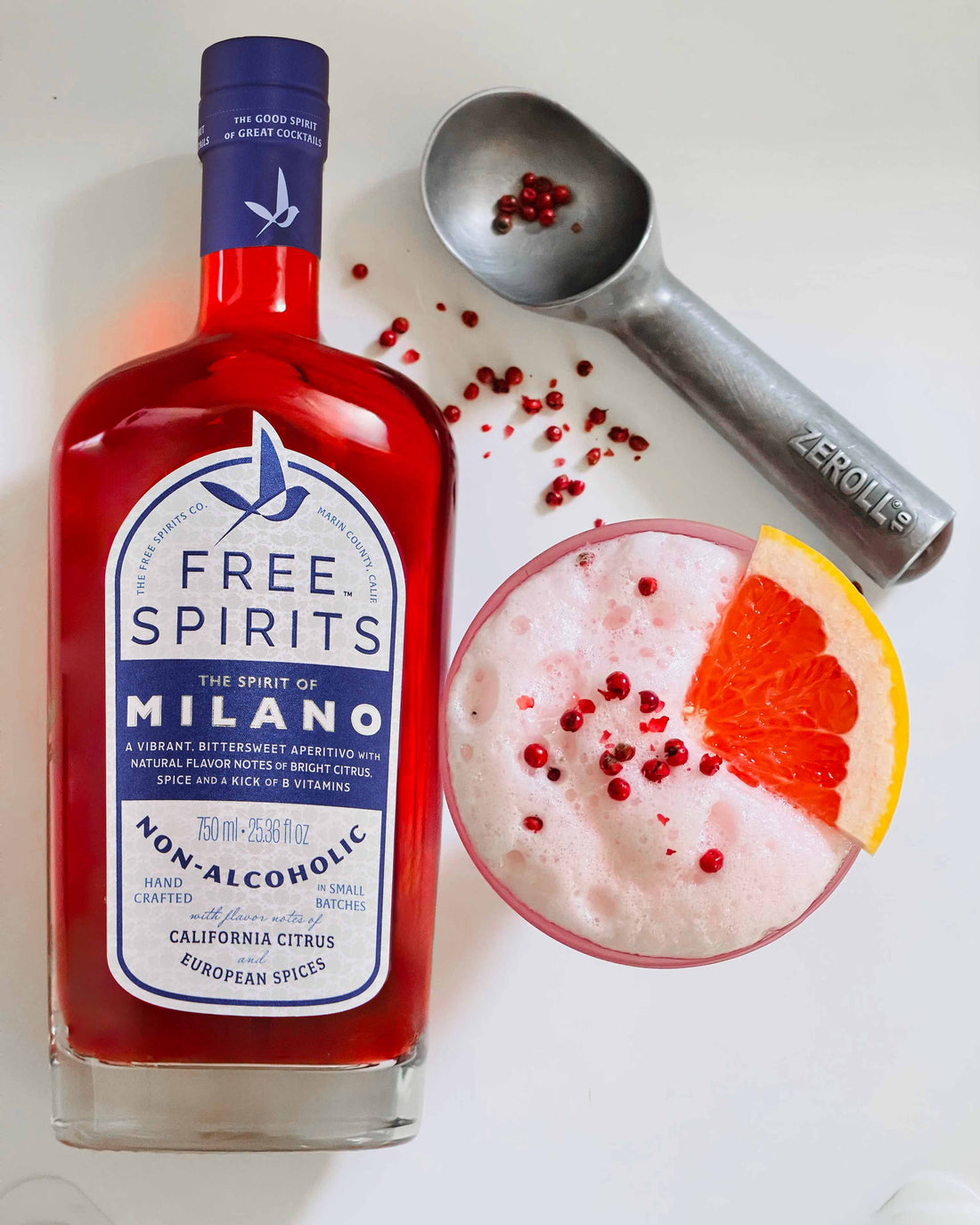 The Spumoni Spritz | Free Spirits