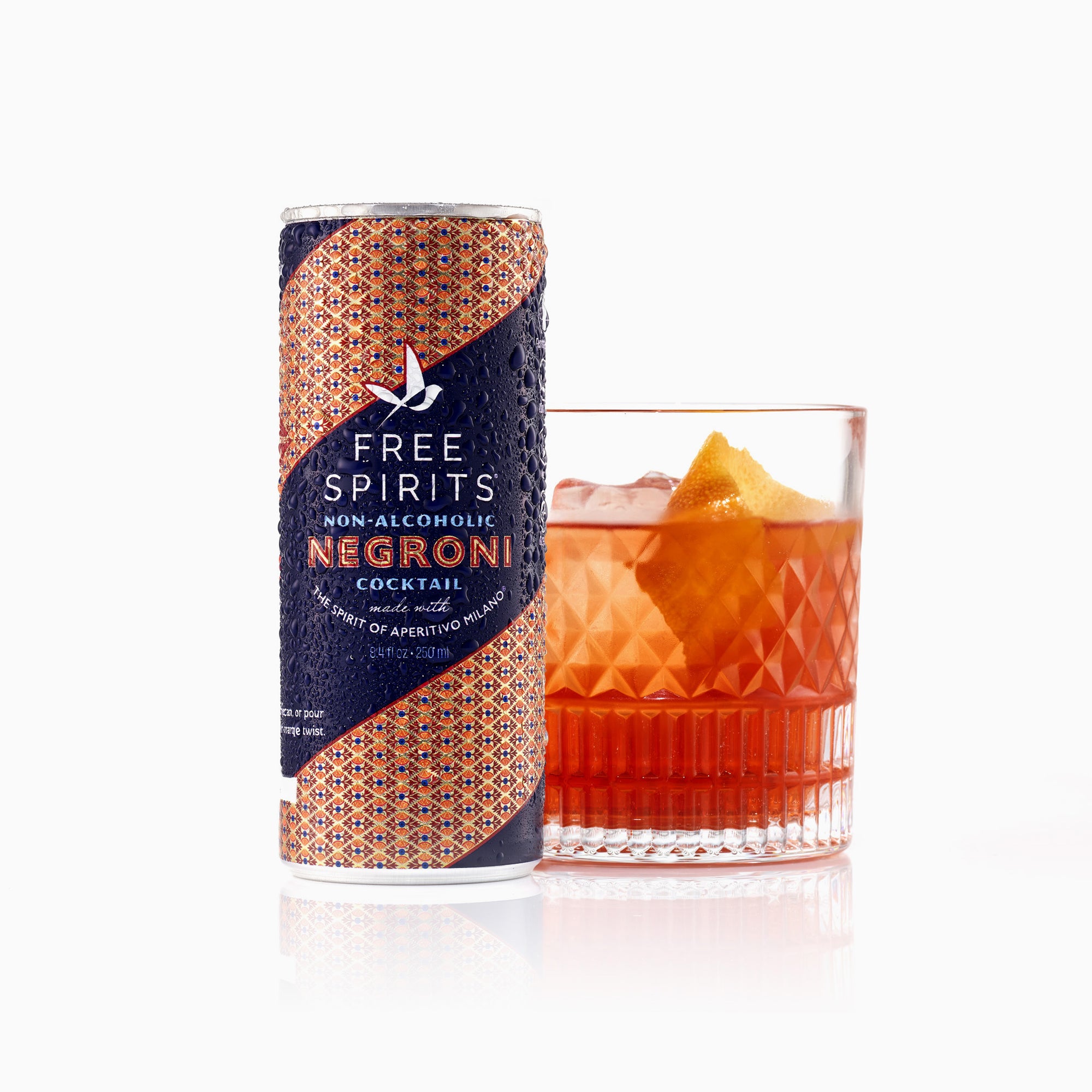 Free Spirits Non-Alcoholic Negroni Cocktail – Free Spirits